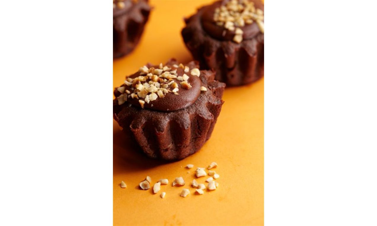 Chokladmazariner med apelsinglasyr Recept | Dr. Oetker