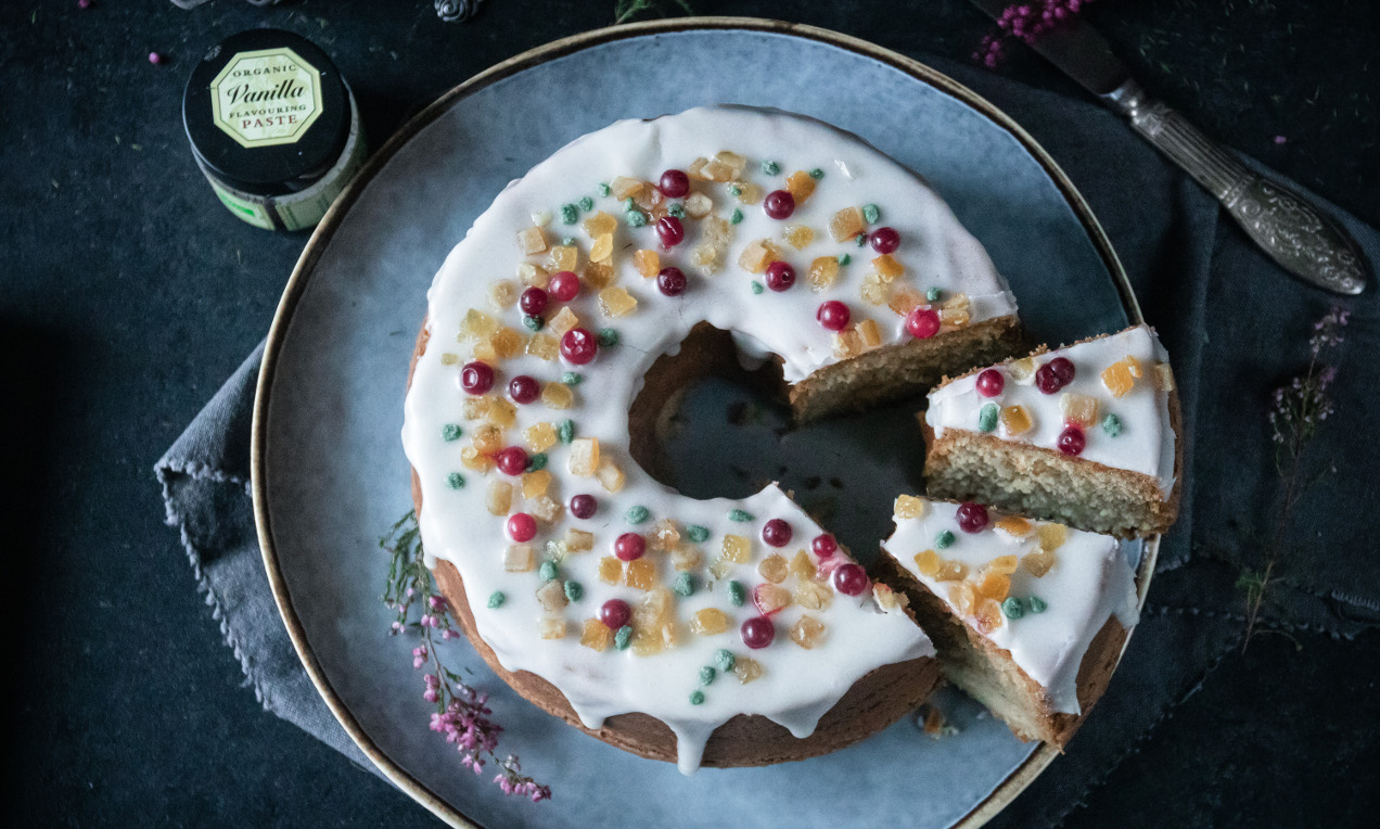 Vaniljkaka med citronglasyr Recept | Dr. Oetker